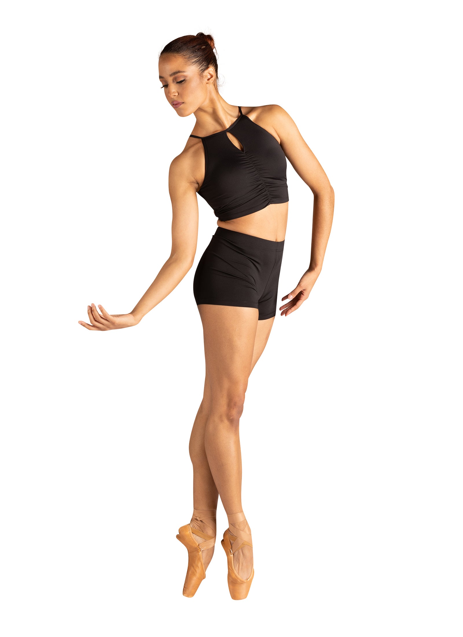 Adult Danznmotion Shirred Top – On Pointe Dancewear