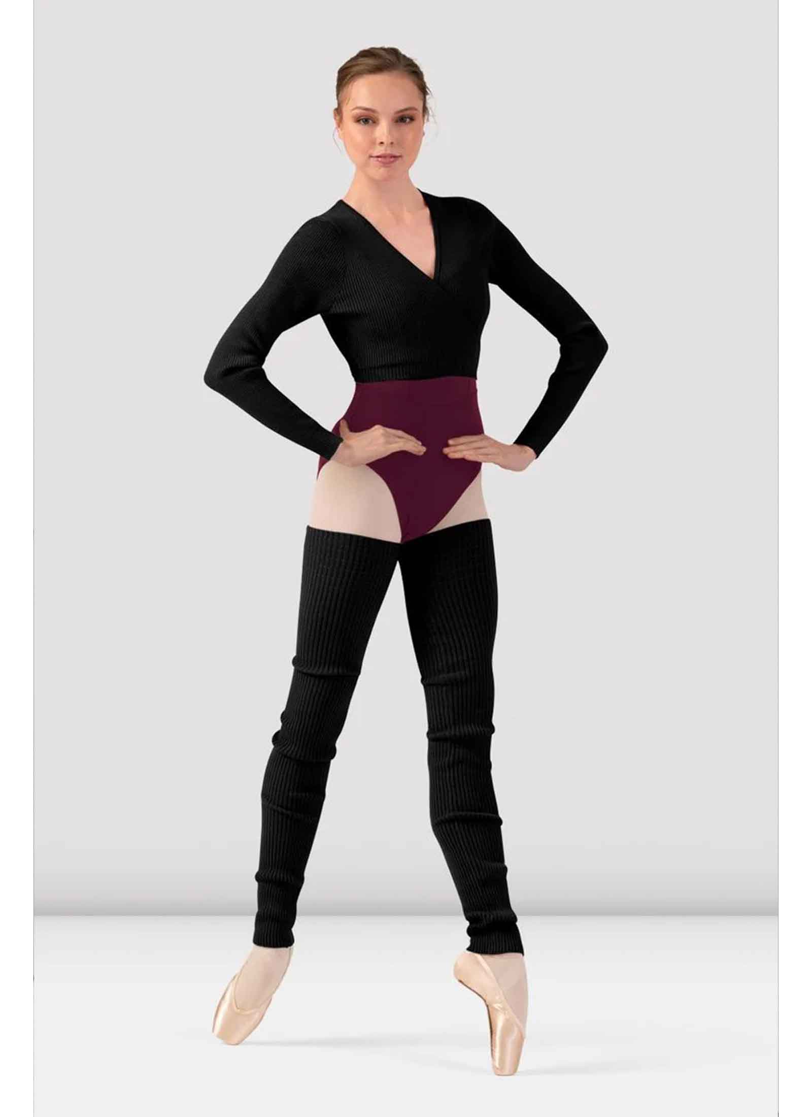 Bloch Adult Knit Wrap Sweater – On Pointe Dancewear