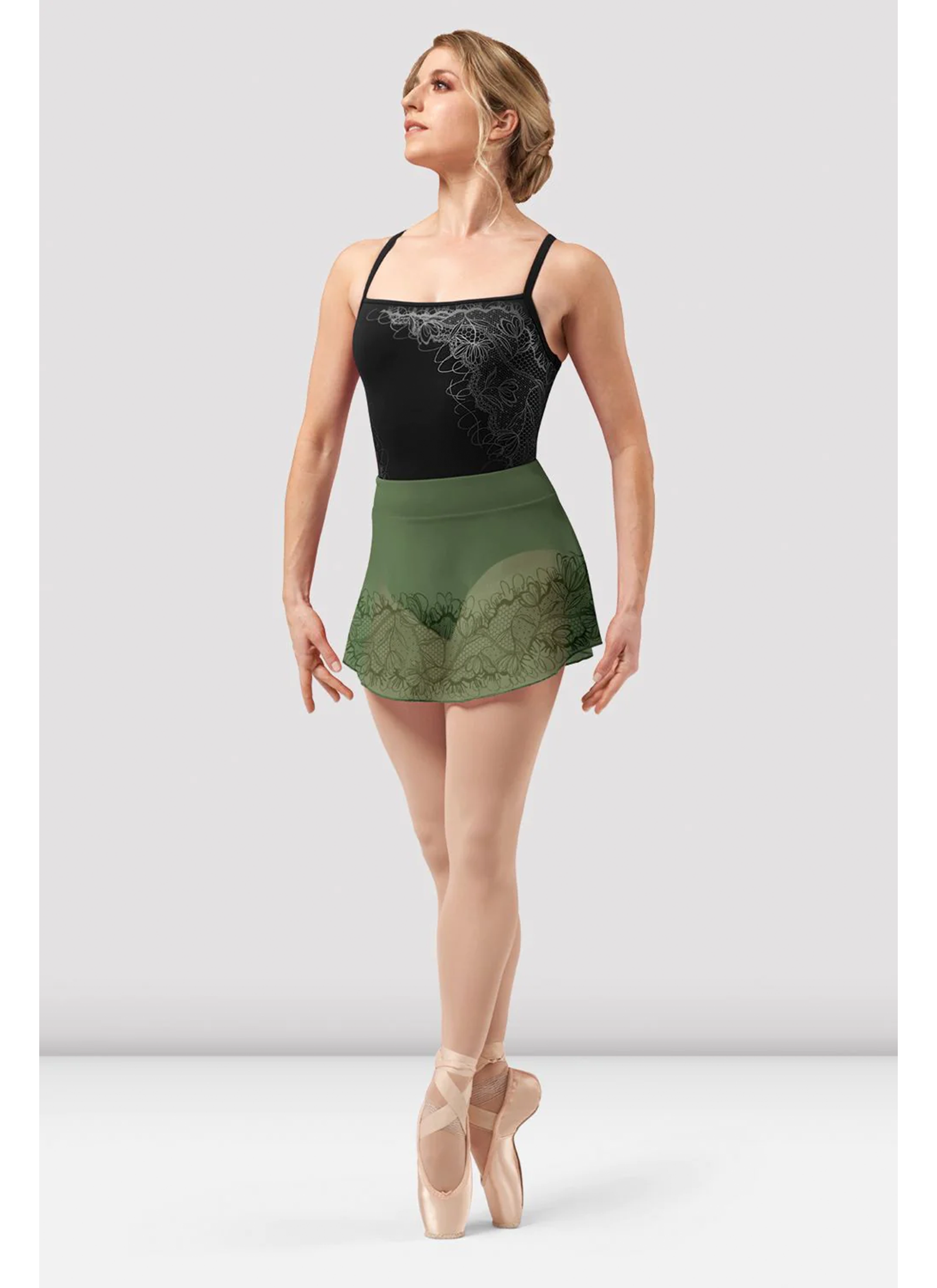 Adult Bloch Lace Print Skirt – On Pointe Dancewear