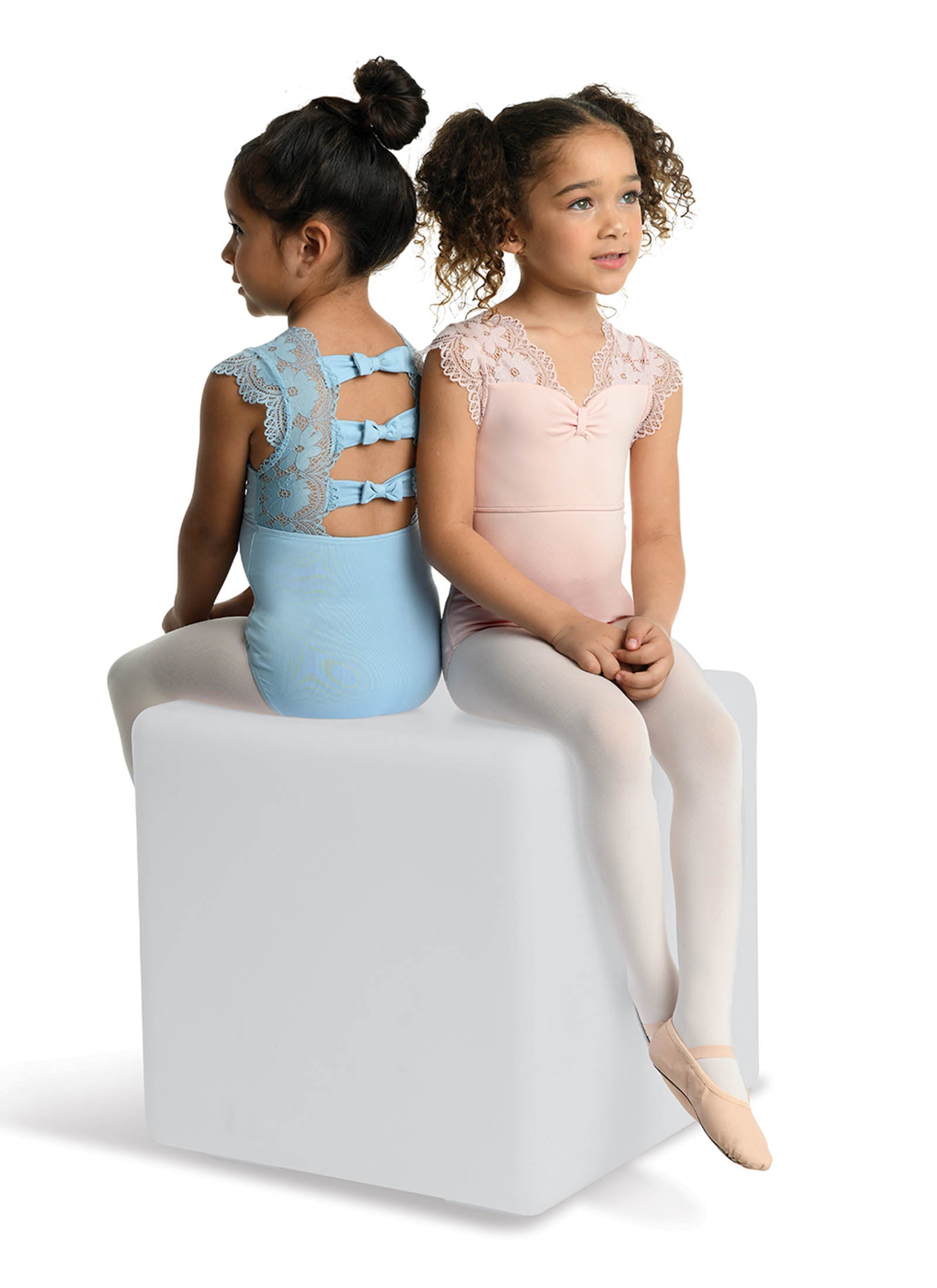 Kids Danznmotion Scalloped Lace Leotard – On Pointe Dancewear